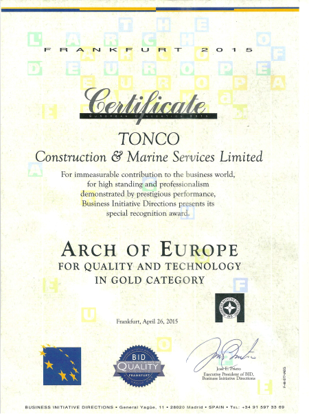 Welcome! Tonco Construction and Marine Services